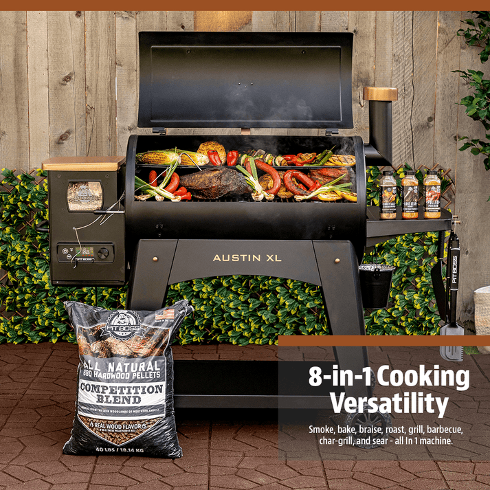 Pit Boss Austin XL 1000 Sq in Wood Fired Pellet Grill and Smoker – Ony ...